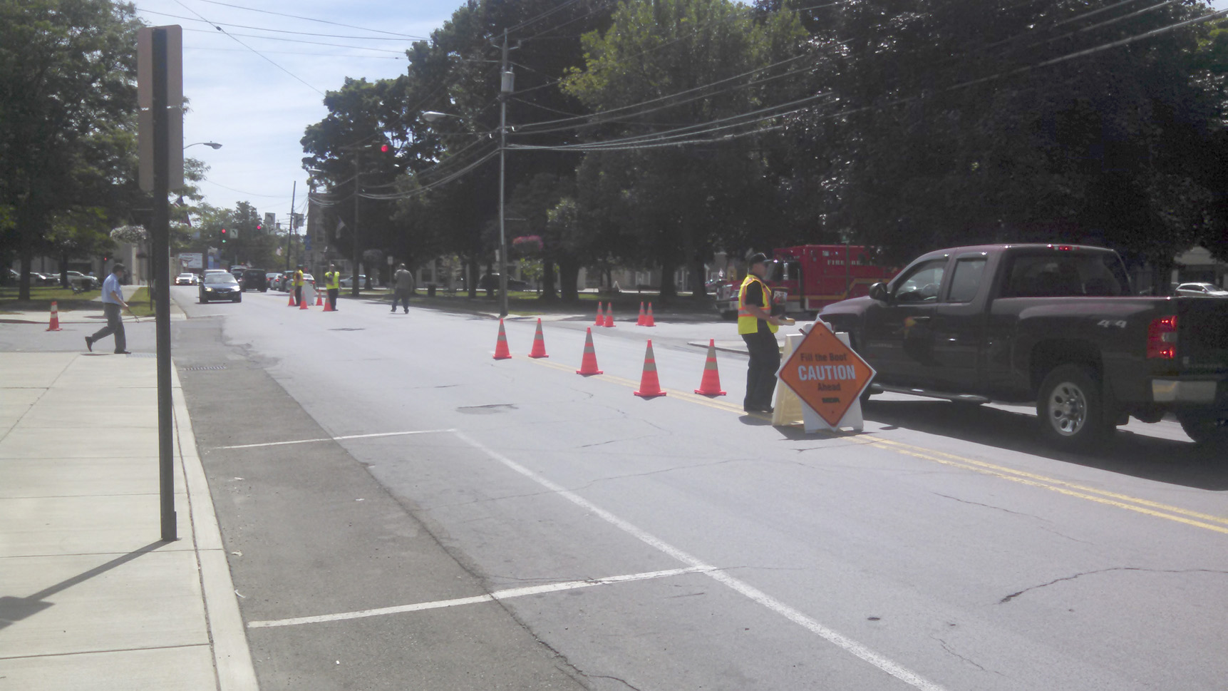 Fredonia firefighters Support MDA with annual Fill the Boot Drive ...